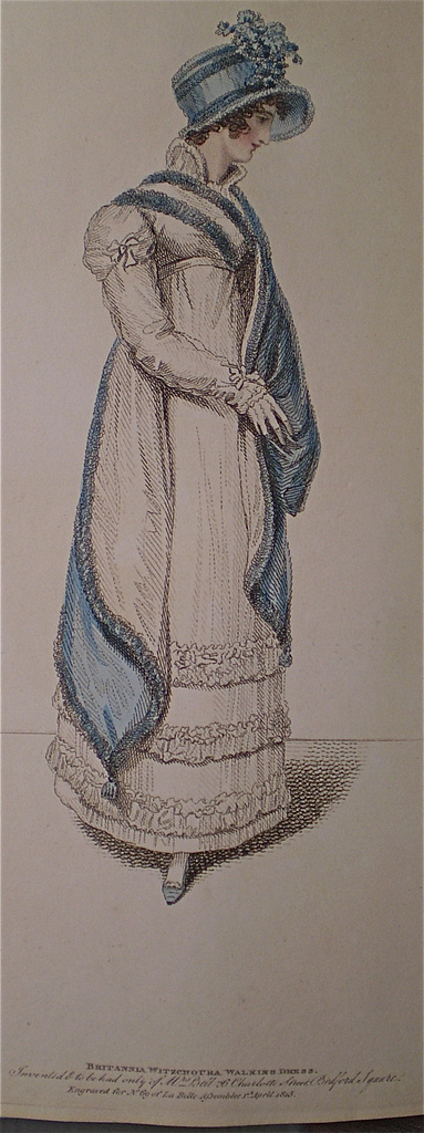 Dressing a Lady – circa 1815 – Historical Sewing