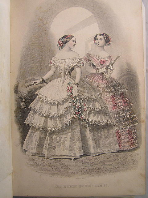 All the Flounces! 1850s Skirt Styles – Historical Sewing