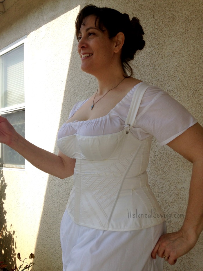 Regency Corded Corset – Historical Sewing