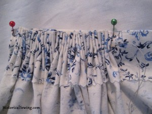 How to Sew Cartridge Pleats – Historical Sewing