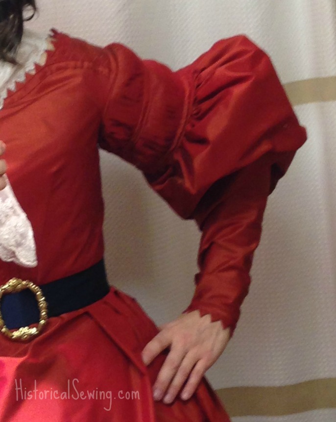 Sleeve Fitting for Movement – or Victorian BFFs – Historical Sewing