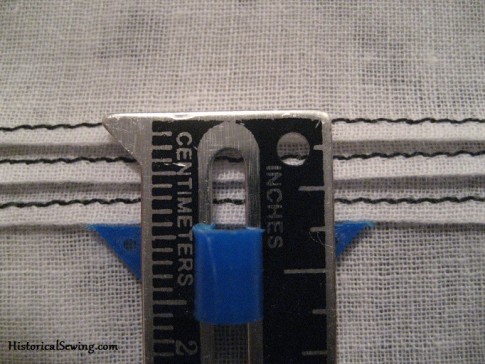 Pintucks – the Old Fashioned Way – Historical Sewing